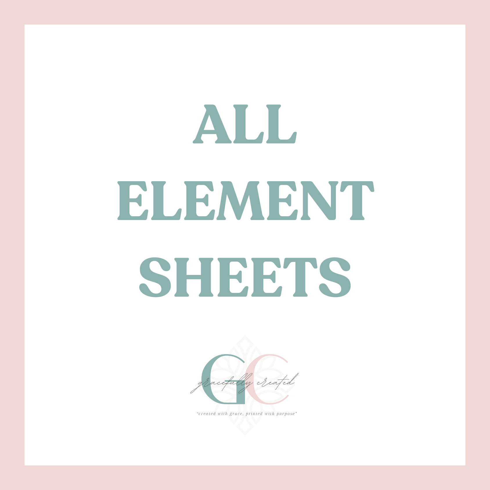 White Elements – Gracefully Created CCD