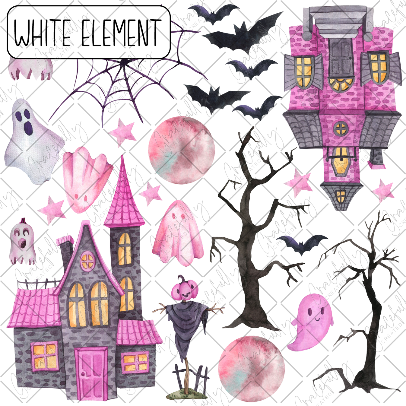 BB43 Pink Haunted House – Gracefully Created CCD